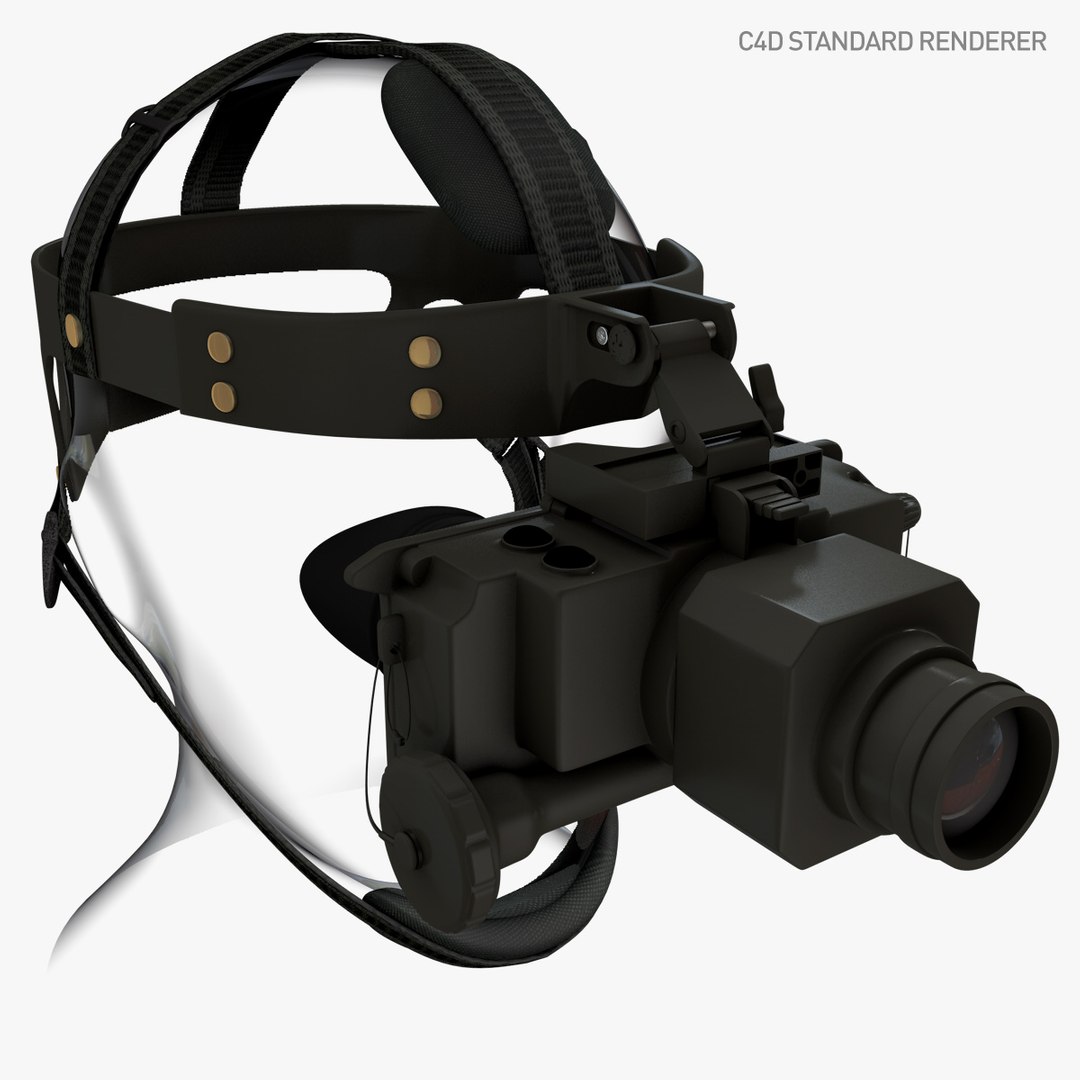 Thermal Vision Goggles 3d Model