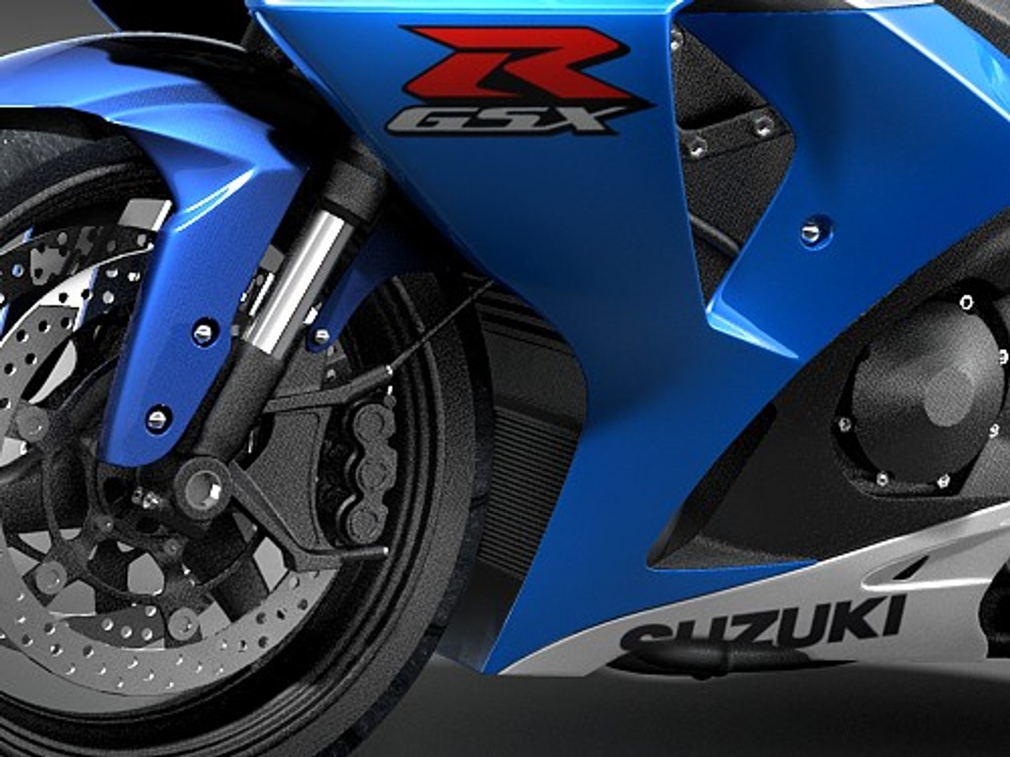 Suzuki Gsxr Gsx R 3d Model