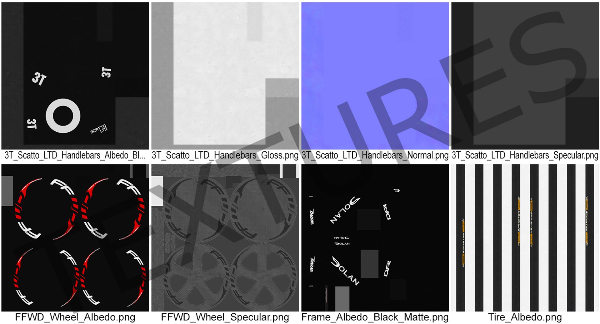 3D carbon track bike dolan model - TurboSquid 1313935