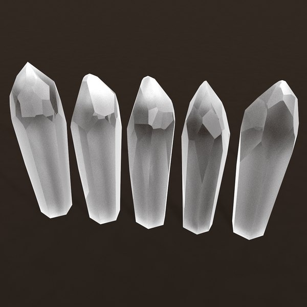 crystal mineral geode 3d model