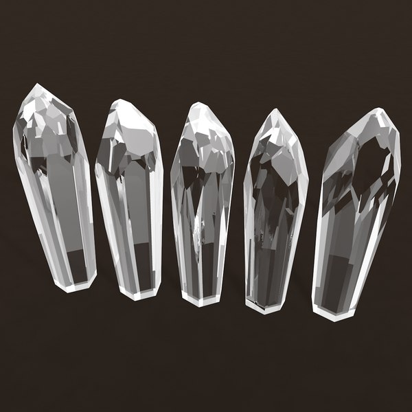 crystal mineral geode 3d model