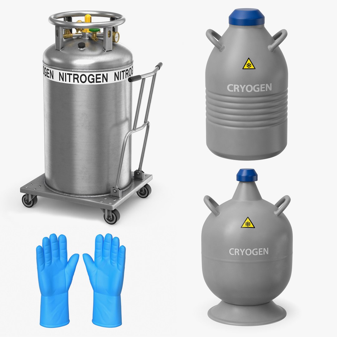 Cryogenic Equipment Colletion 3D Model - TurboSquid 2330477