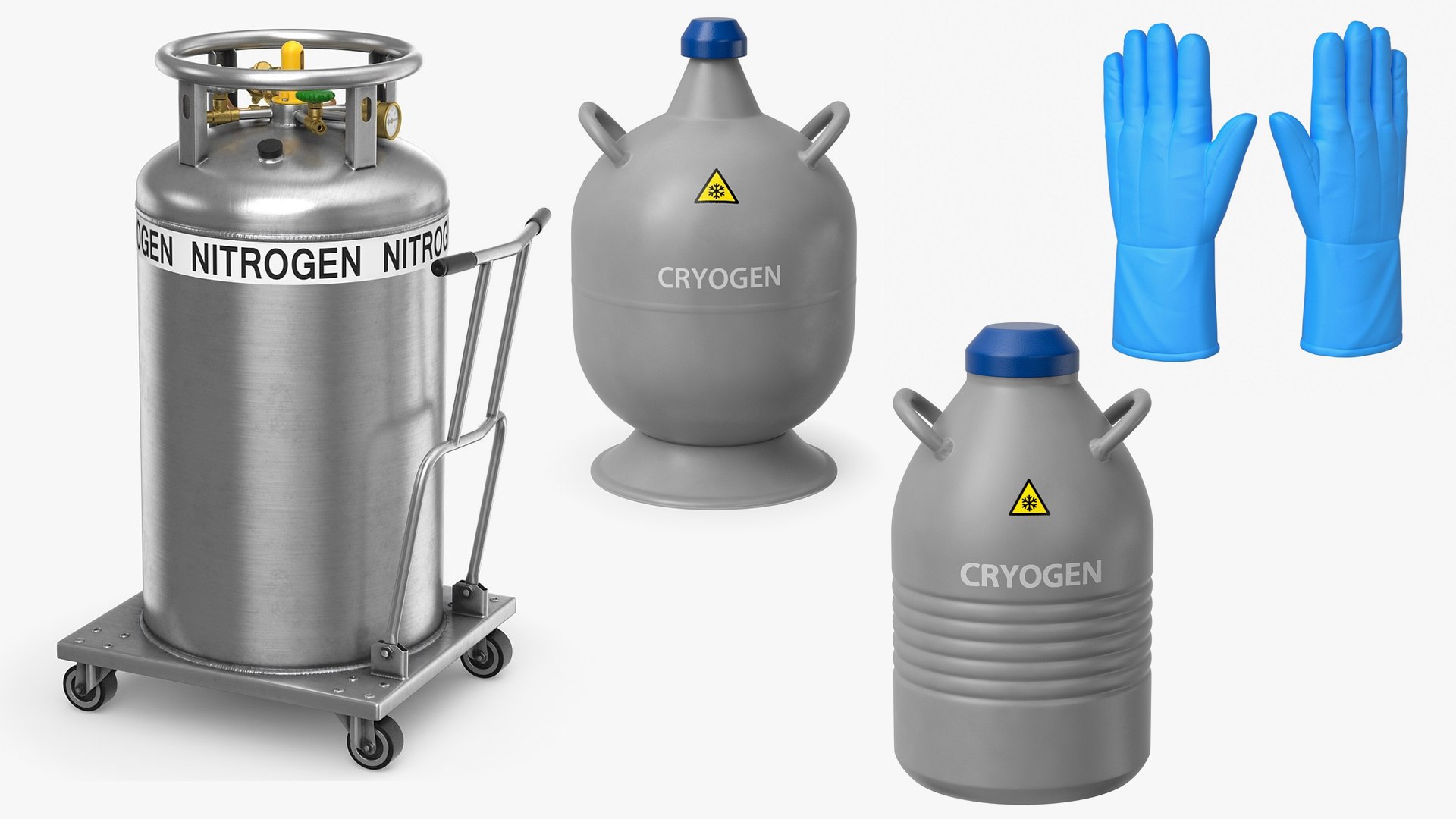 Cryogenic Equipment Colletion 3D Model - TurboSquid 2330477