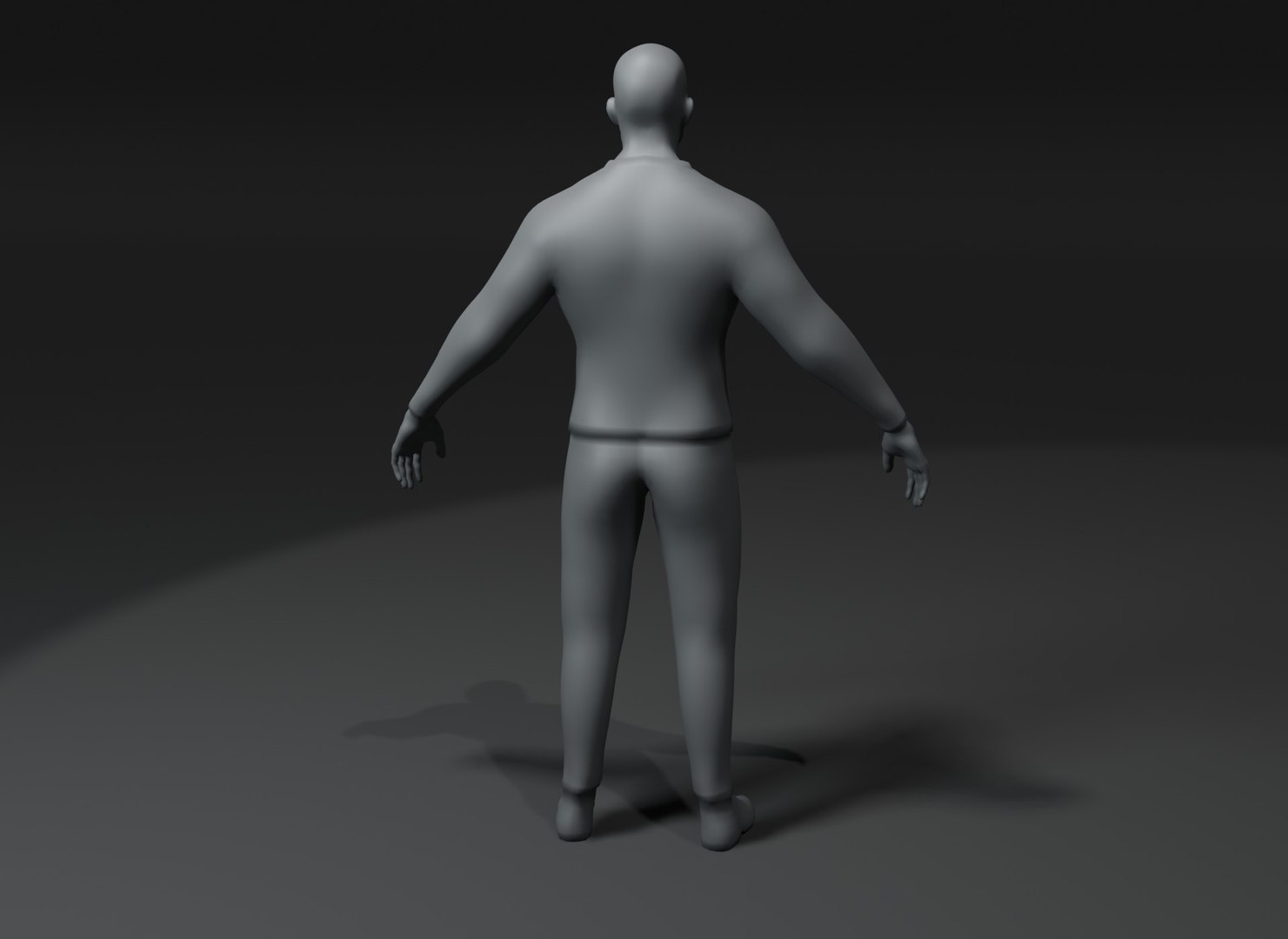 Male Body Base Mesh Model - TurboSquid 1693002