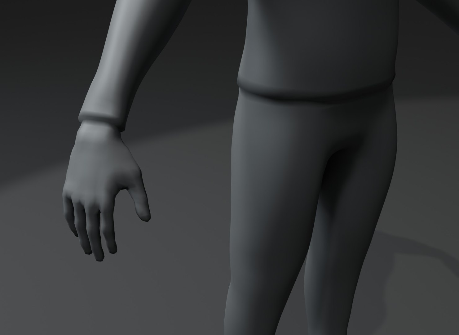 Male Body Base Mesh Model - TurboSquid 1693002