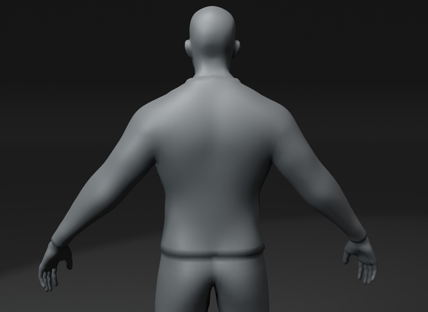 Male Body Base Mesh Model - TurboSquid 1693002