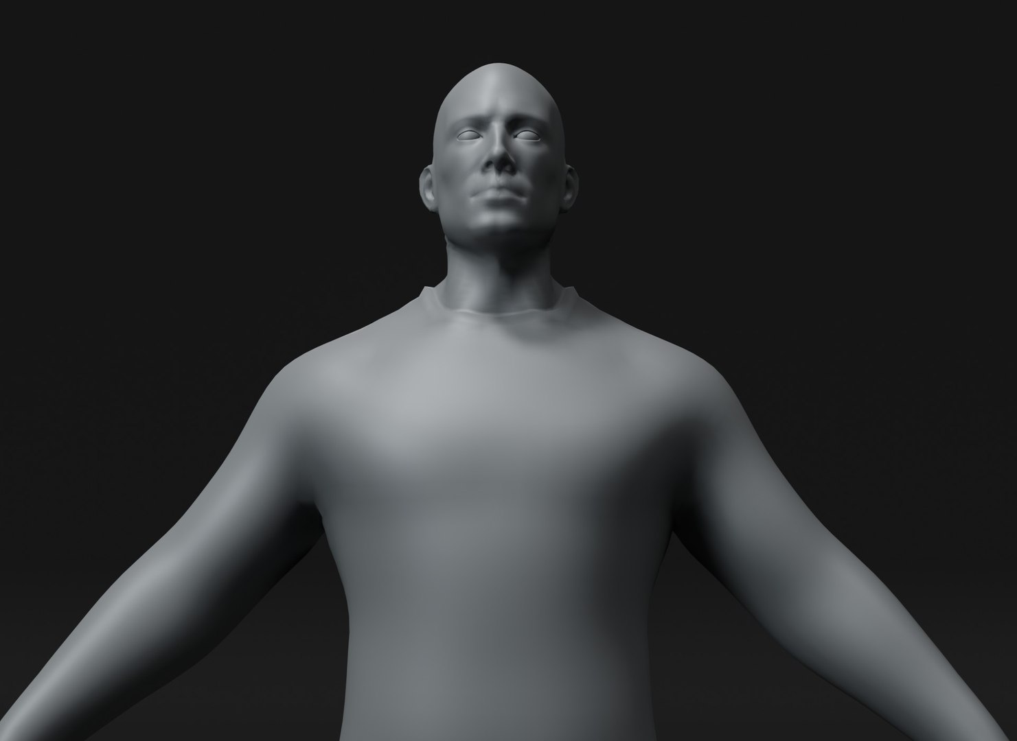 Male Body Base Mesh Model - TurboSquid 1693002