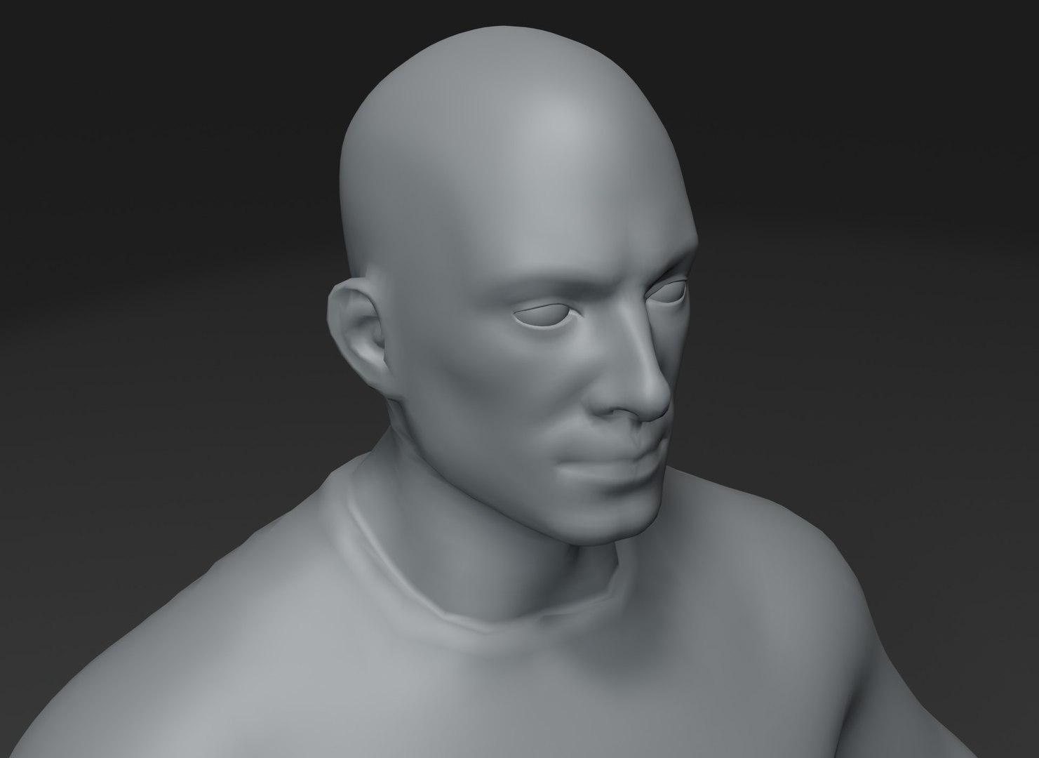 Male Body Base Mesh Model - TurboSquid 1693002
