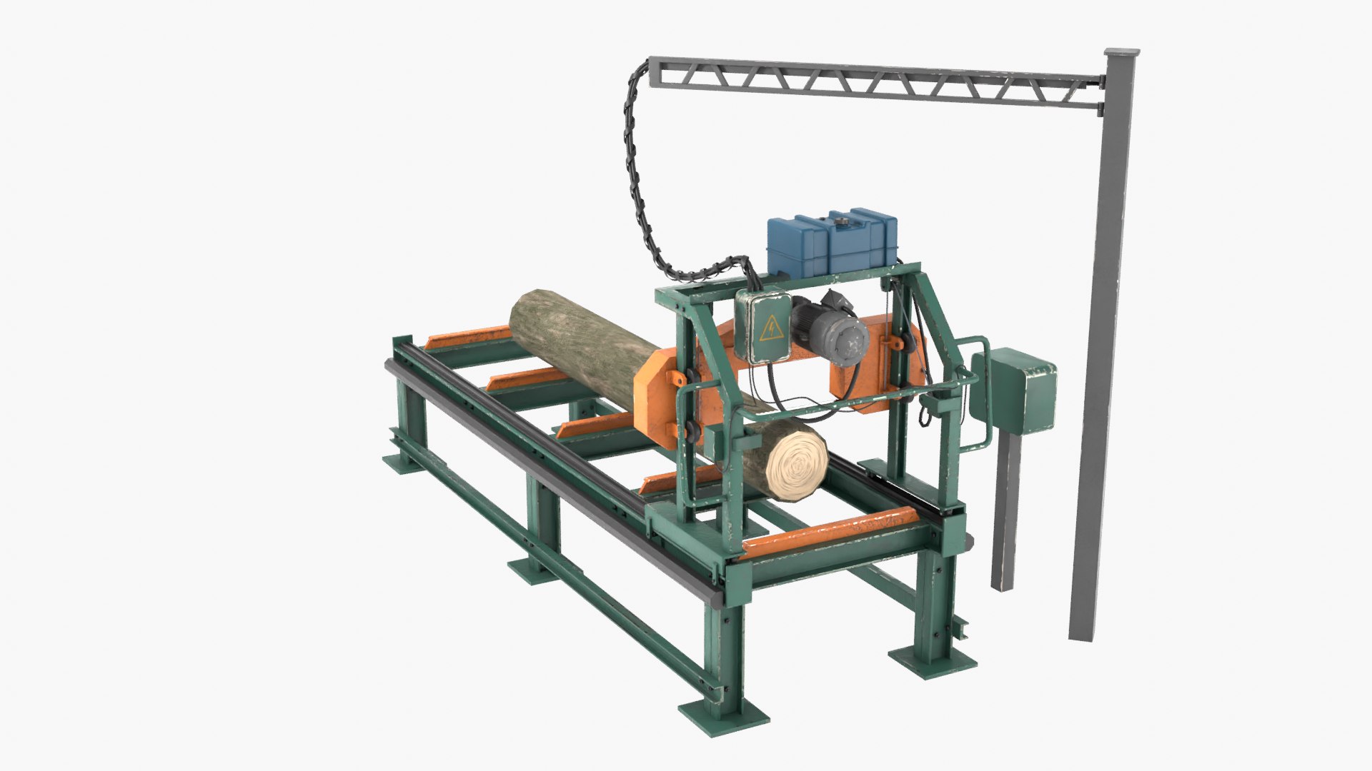 Industrial Sawmill 3D Model - TurboSquid 2097839