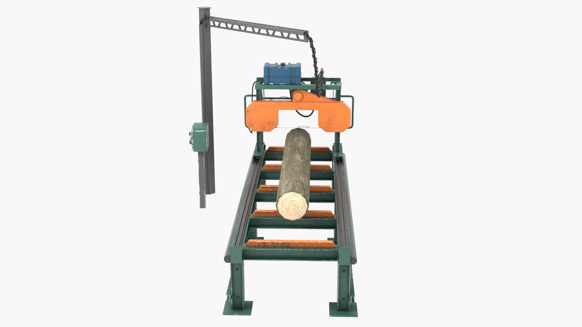 Industrial Sawmill 3D Model - TurboSquid 2097839