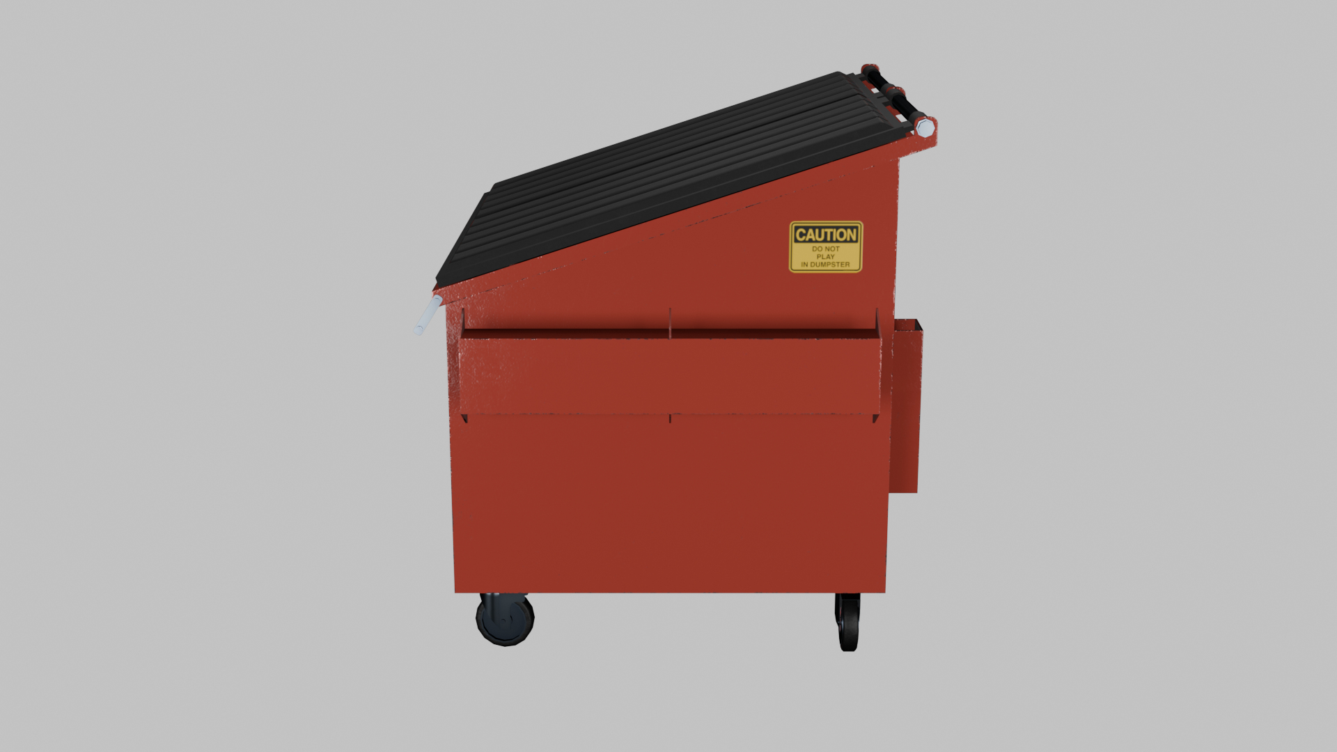 Red Dumpsters Collection 3D Model - TurboSquid 2172137
