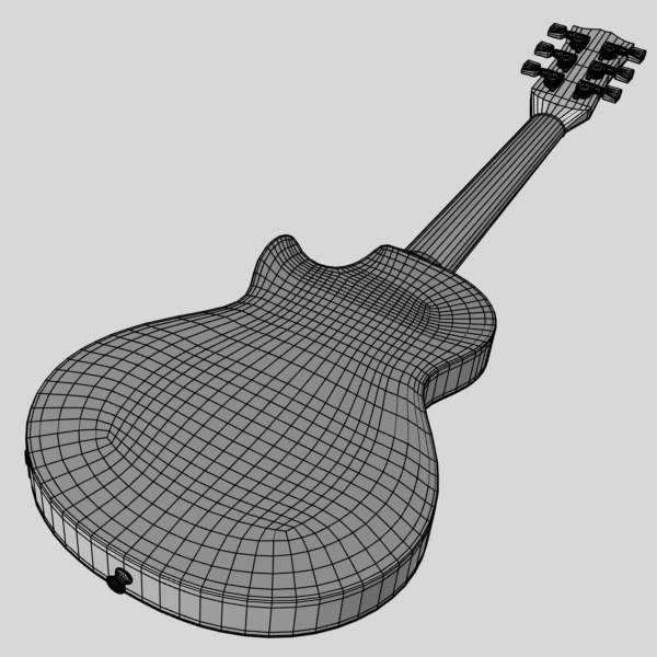 dxf gibson les paul guitar