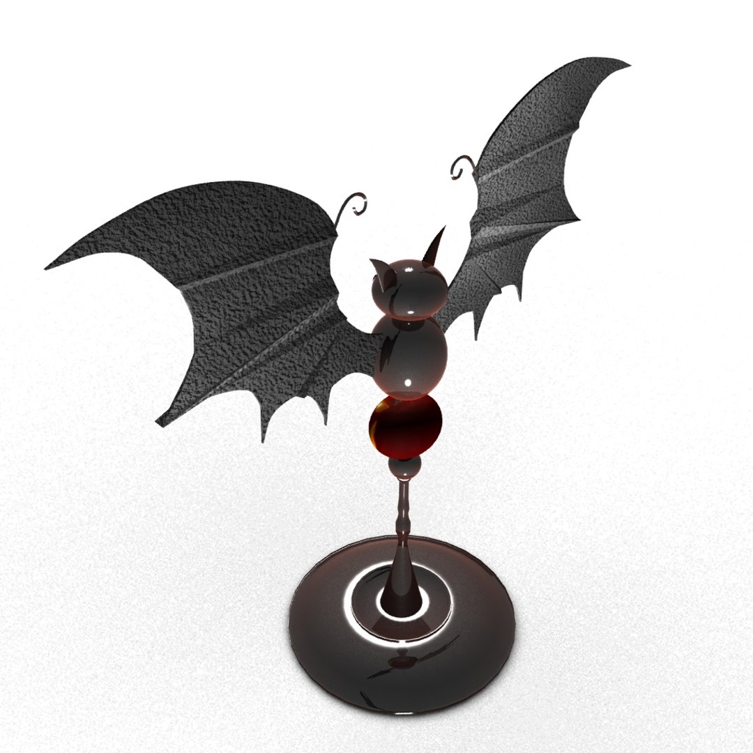 3D Halloween Bat - TurboSquid 1293728