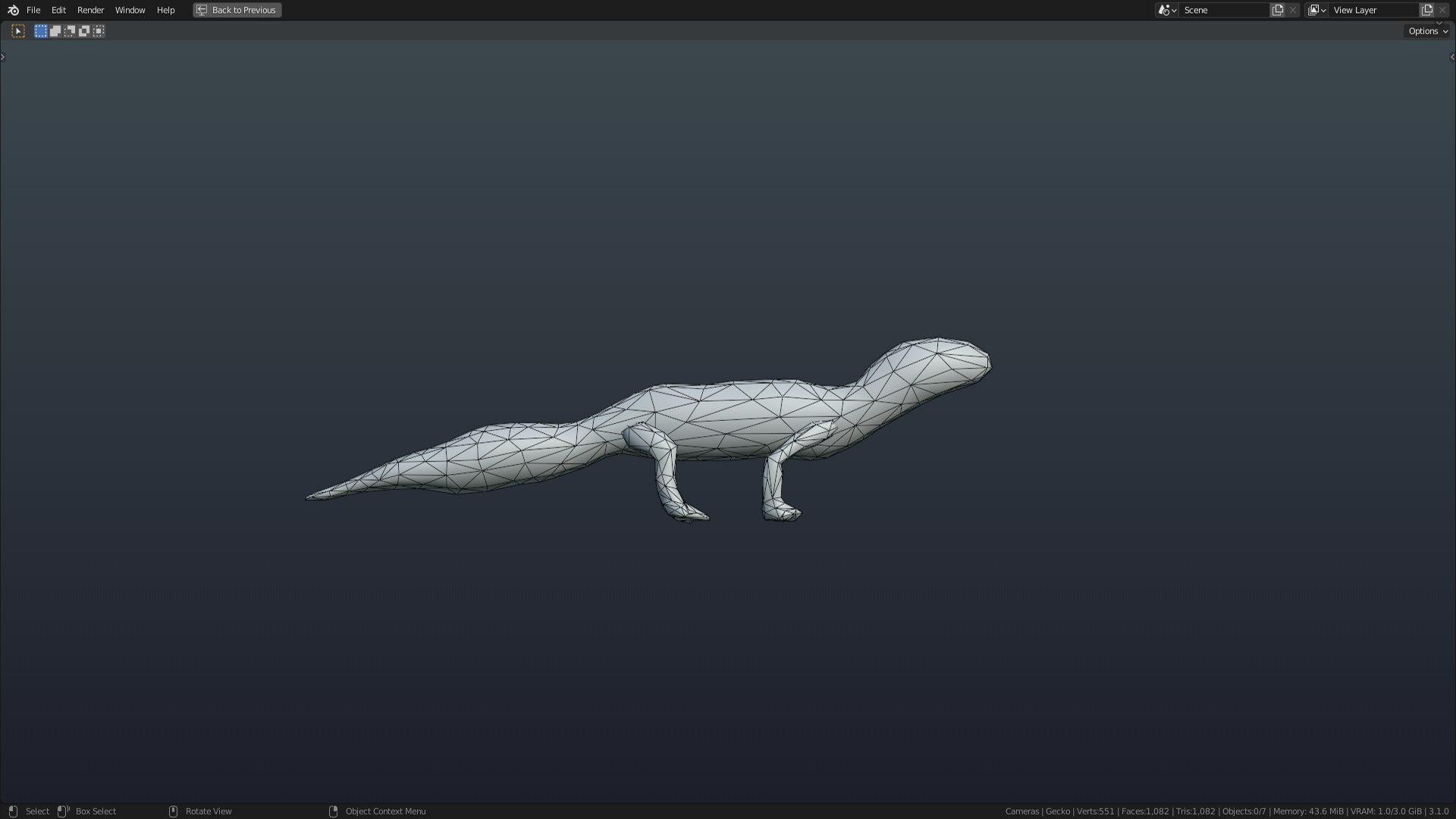 Low Poly Gecko Rigged With Realistic Texture model - TurboSquid 1876184