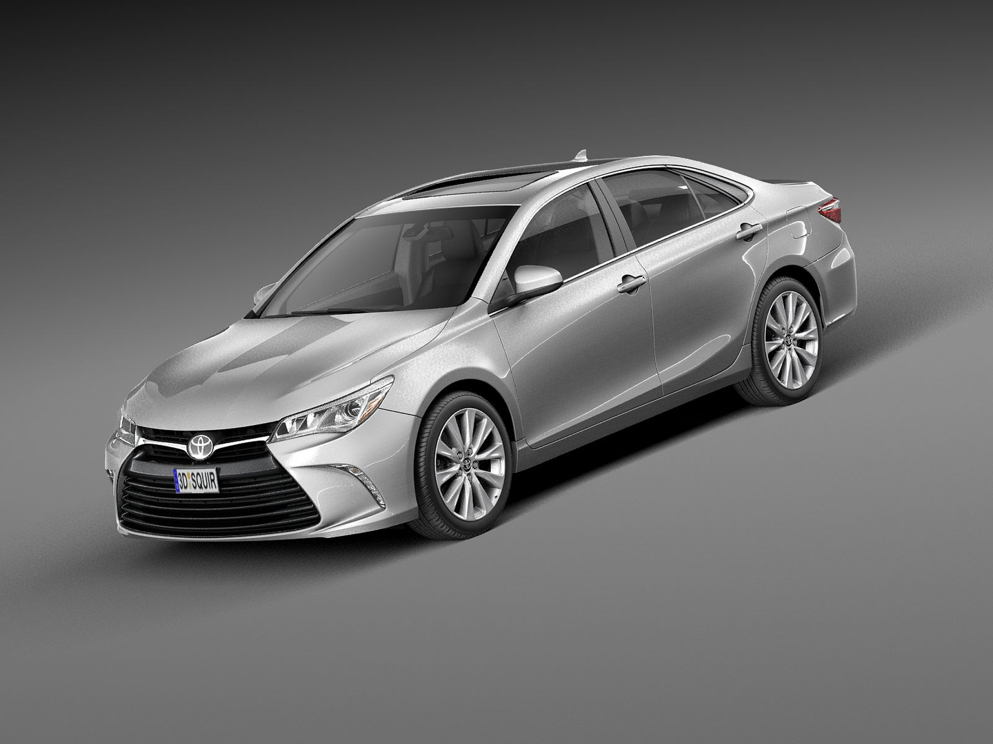 3d model 2015 toyota camry