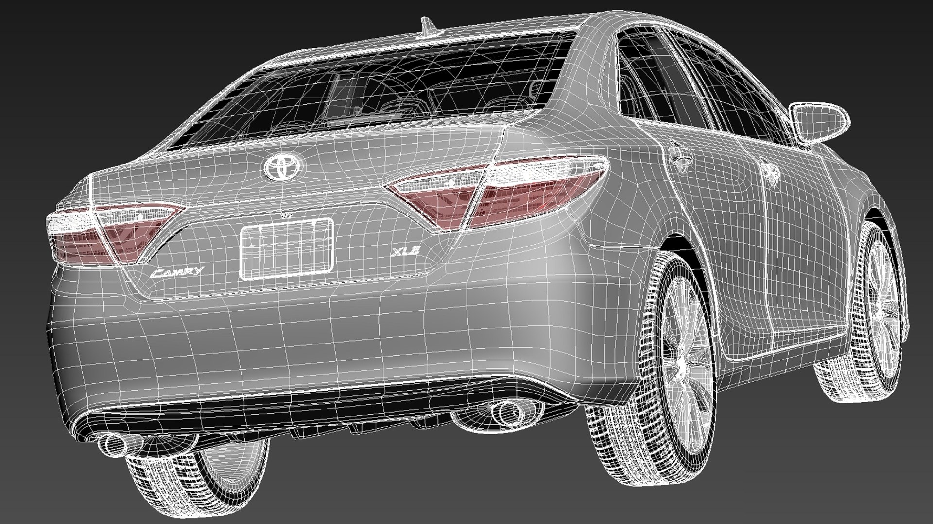 3d model 2015 toyota camry