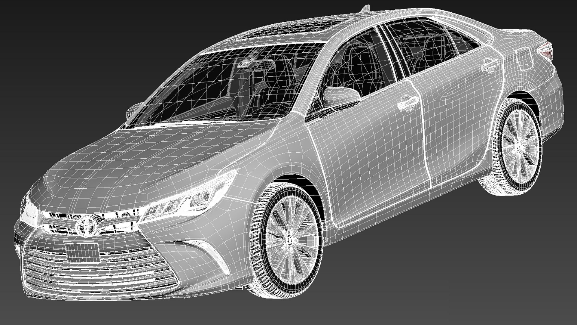 3d model 2015 toyota camry