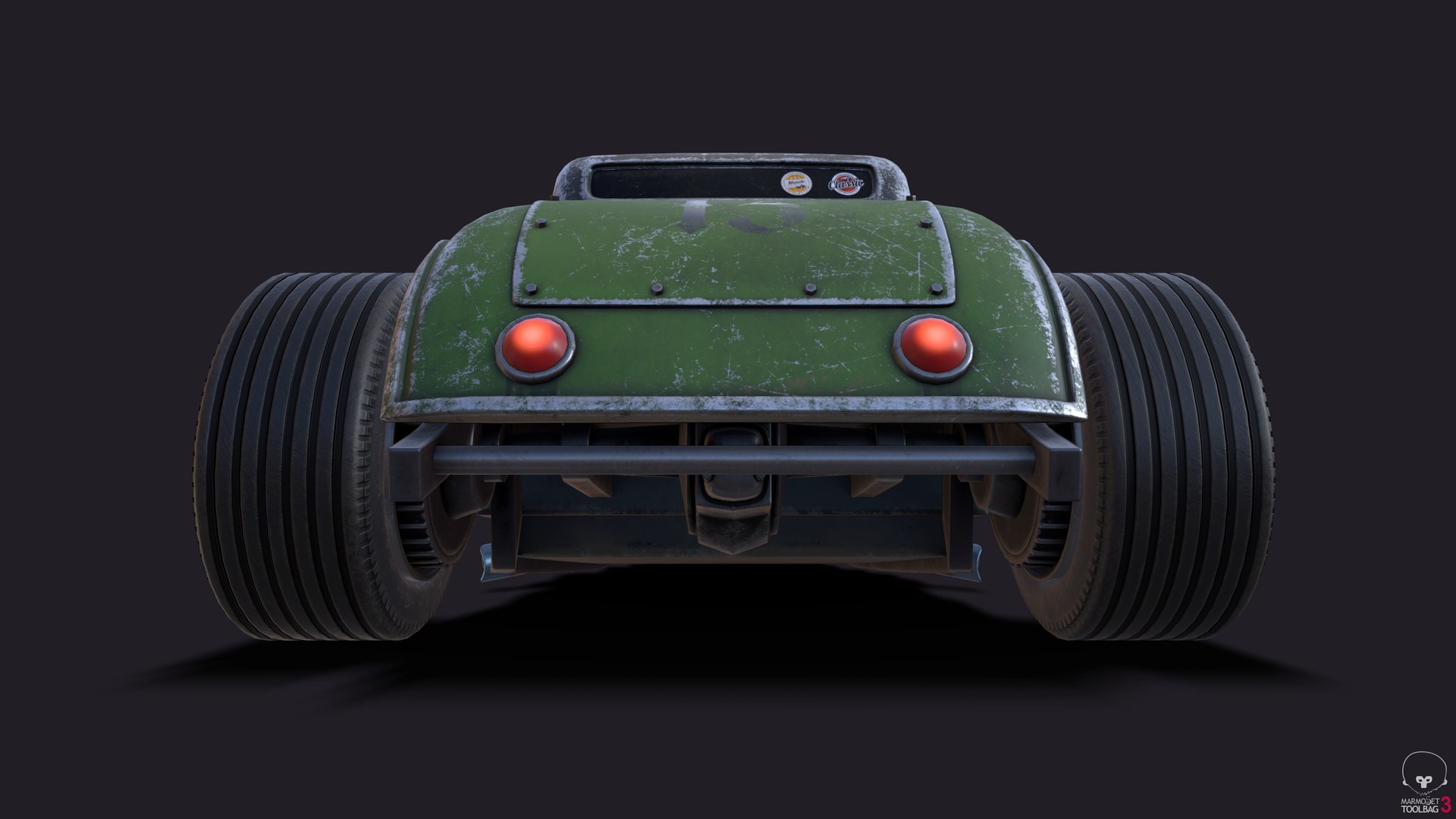 3D hot rod model - TurboSquid 1199727