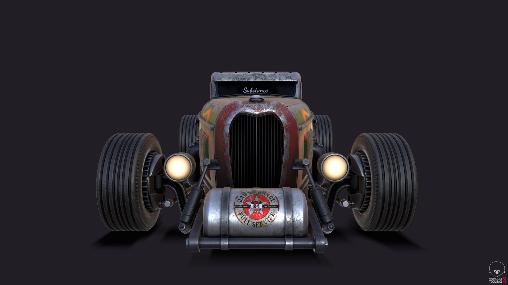 3D Hot Rod Model - TurboSquid 1199727