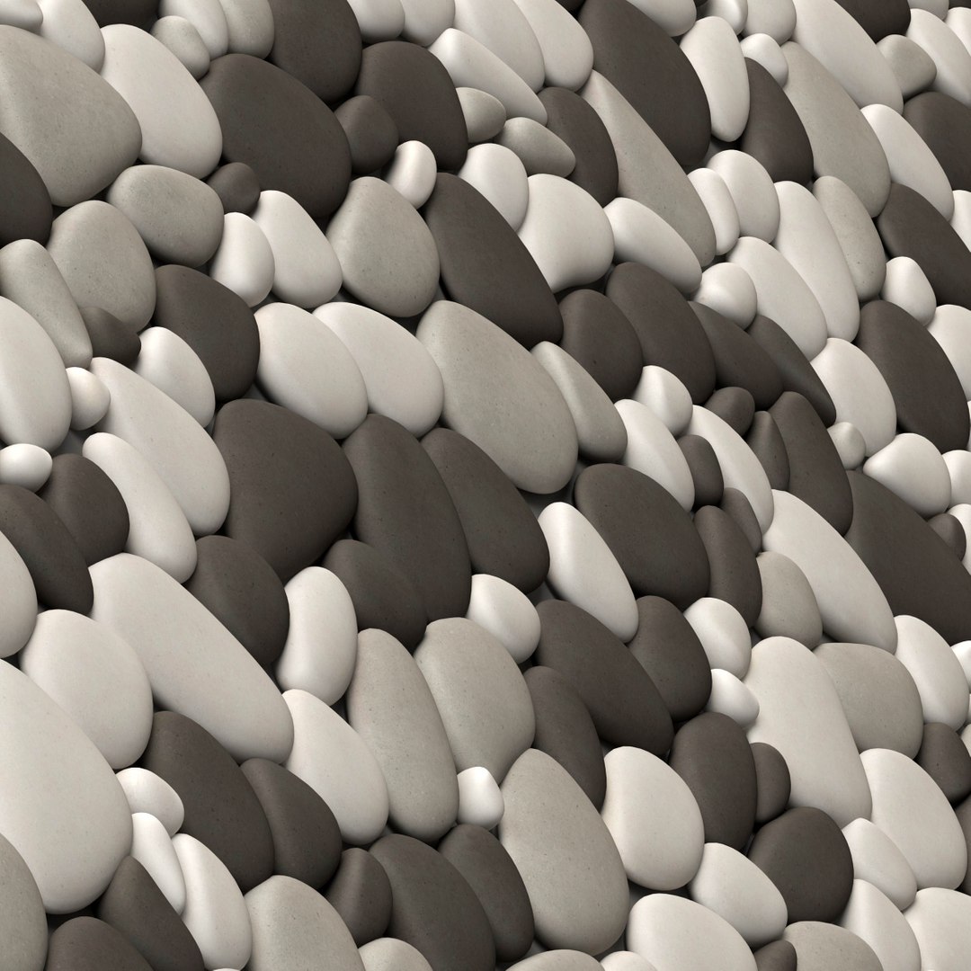 Panel pebble 3D - TurboSquid 1649357