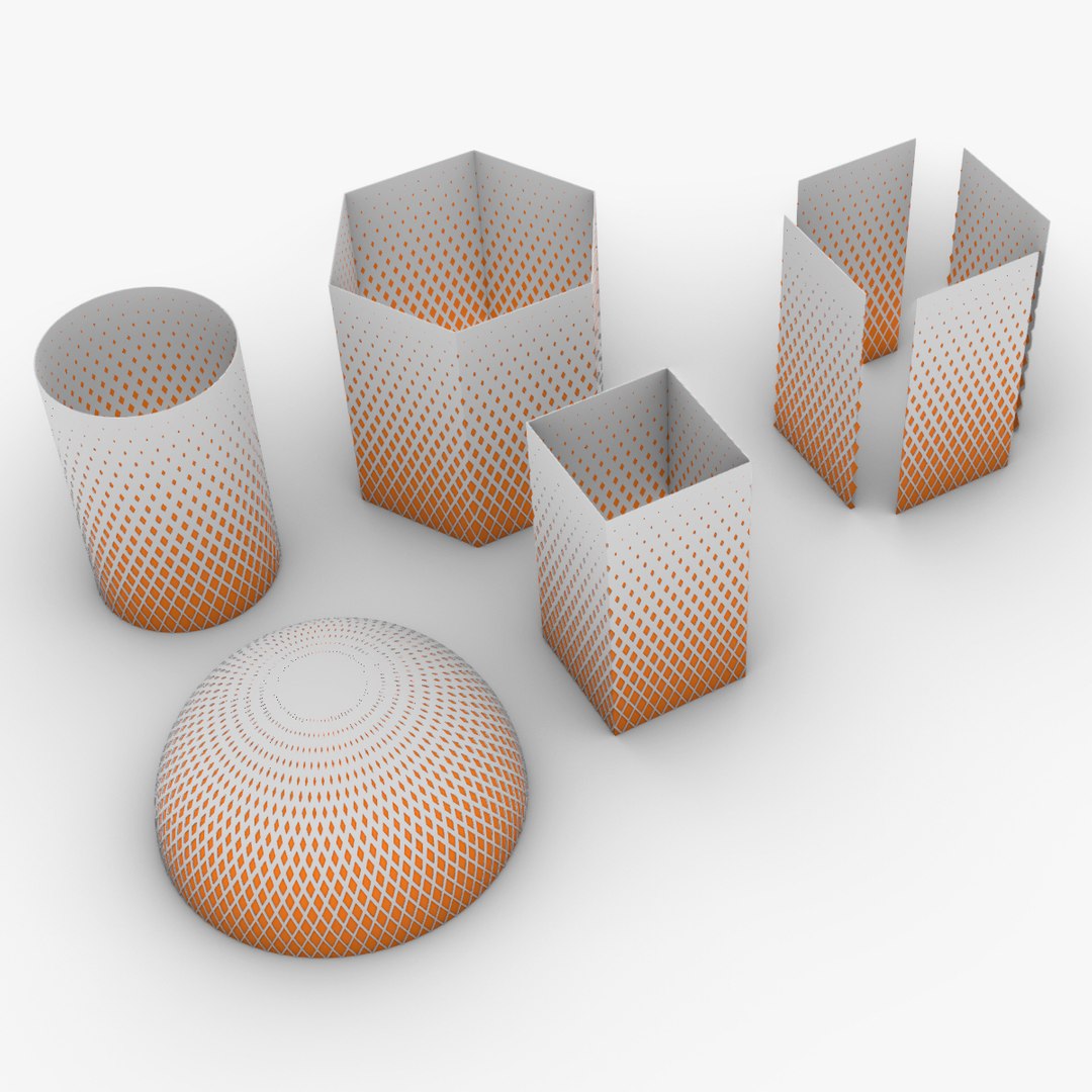 Parametric Diamond Pattern Objects 3D Model - TurboSquid 2289336