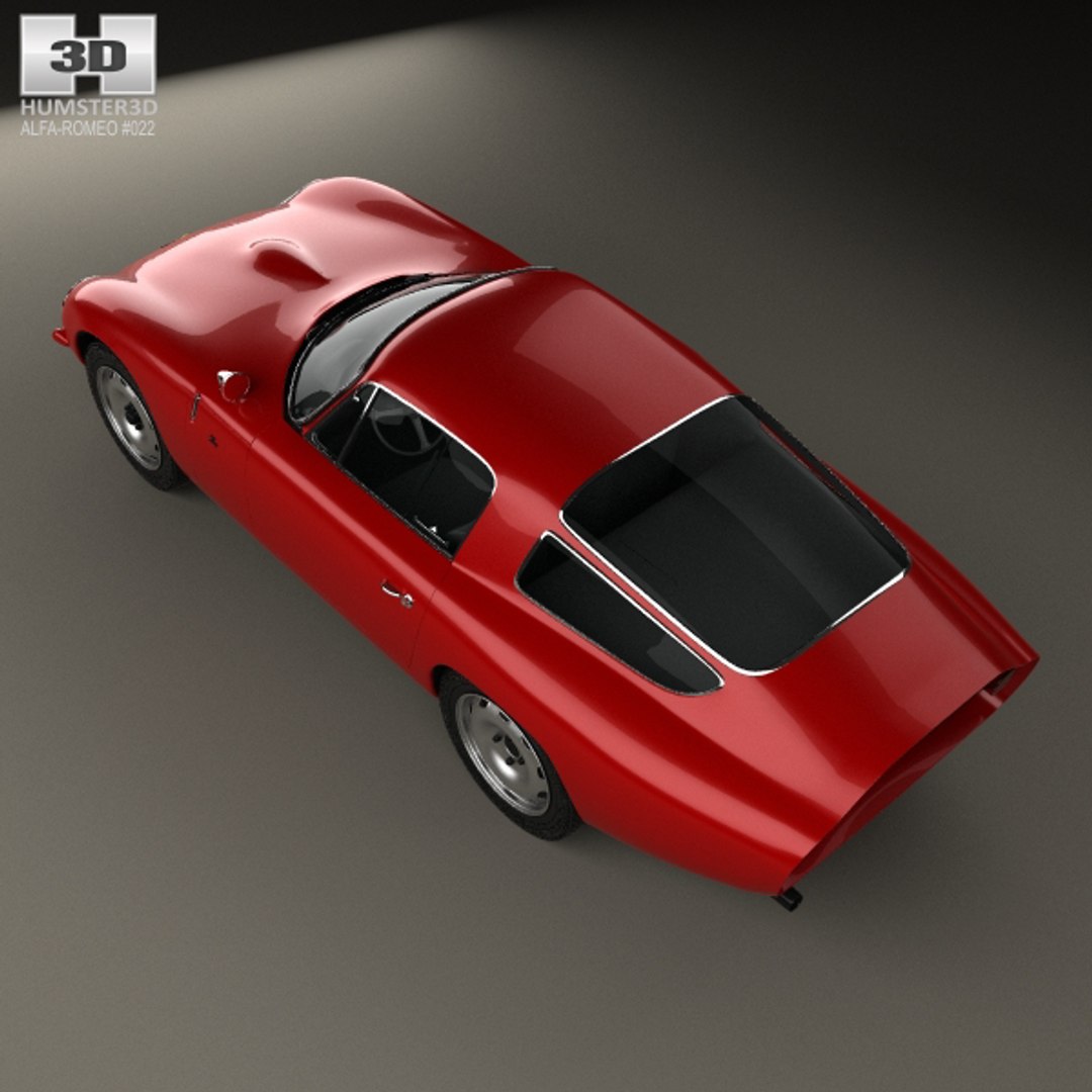 3D alfa romeo tz - TurboSquid 1174767