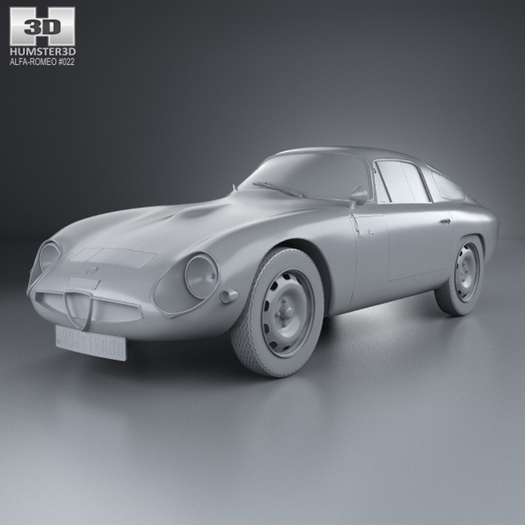 3D alfa romeo tz - TurboSquid 1174767