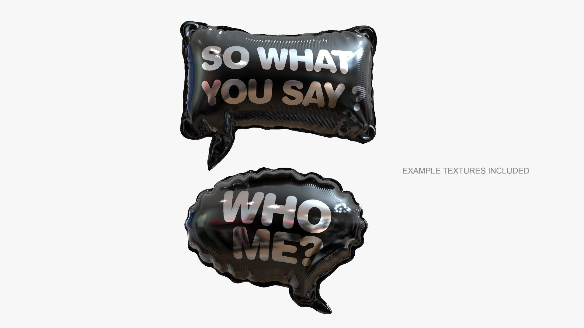 Pop Up Balloon Model - TurboSquid 2220089