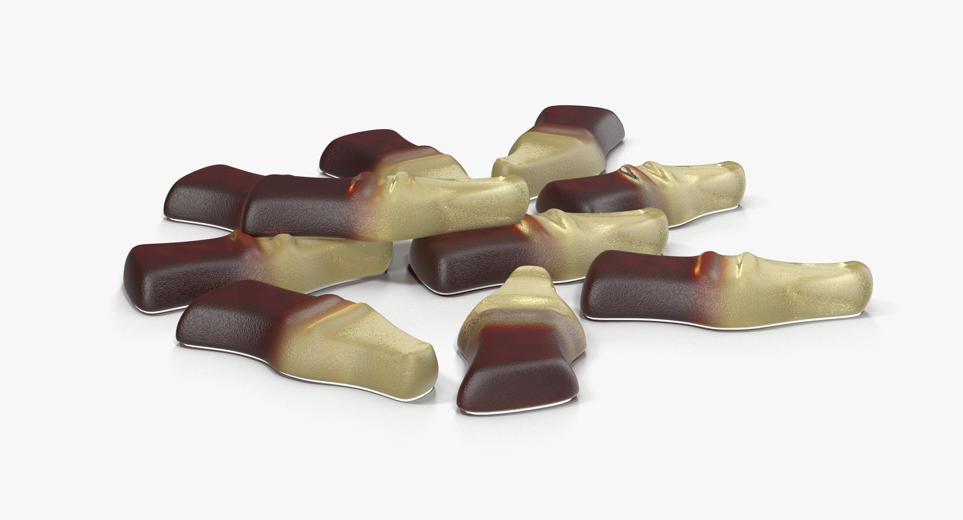 gummy cola 3d model