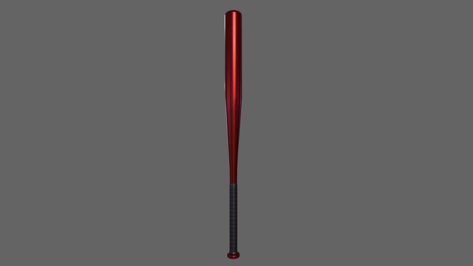 PBR Baseball Bat Red 3D model - TurboSquid 1721193