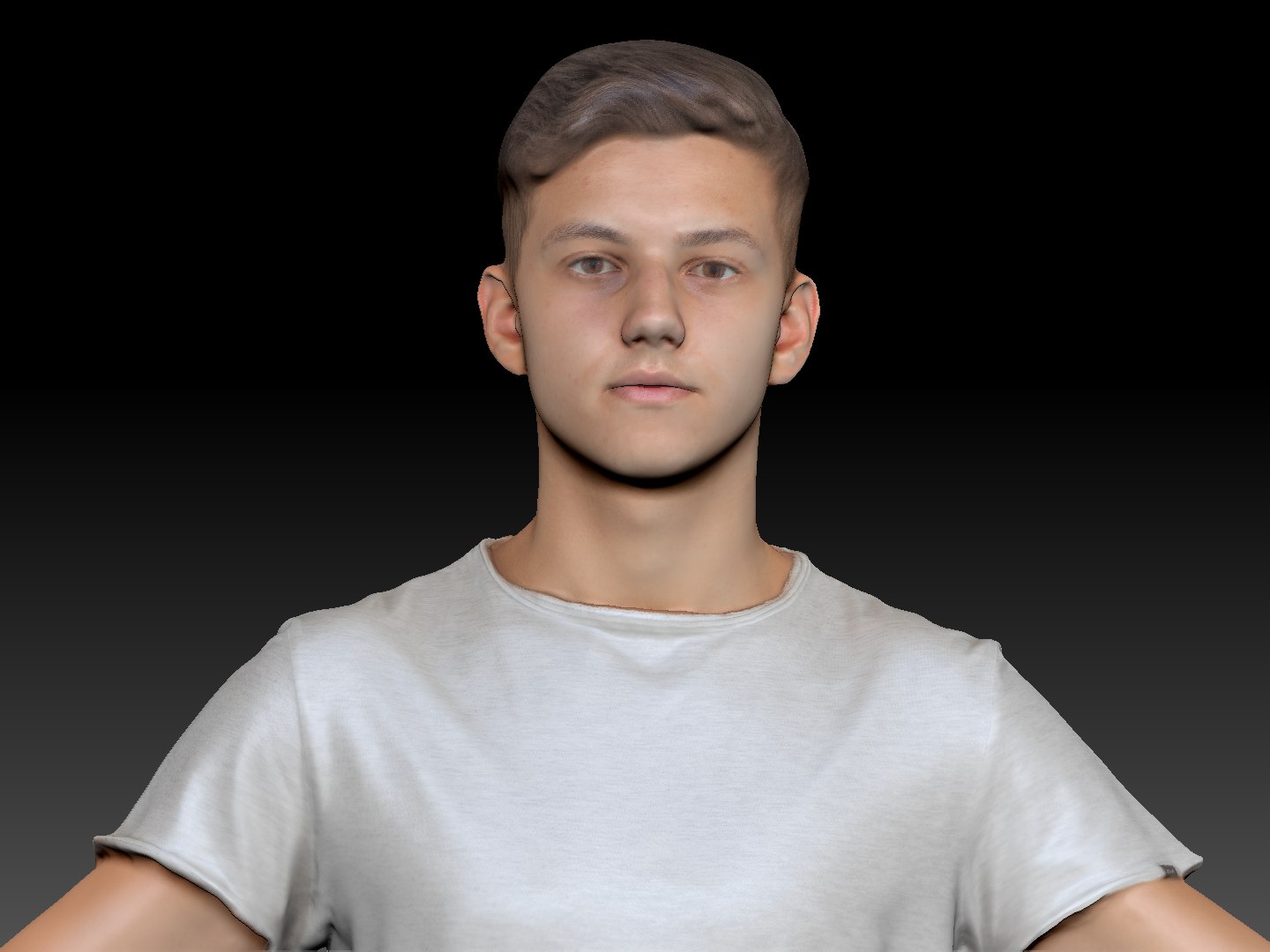 Scanned Human Young Man Model - TurboSquid 1549776