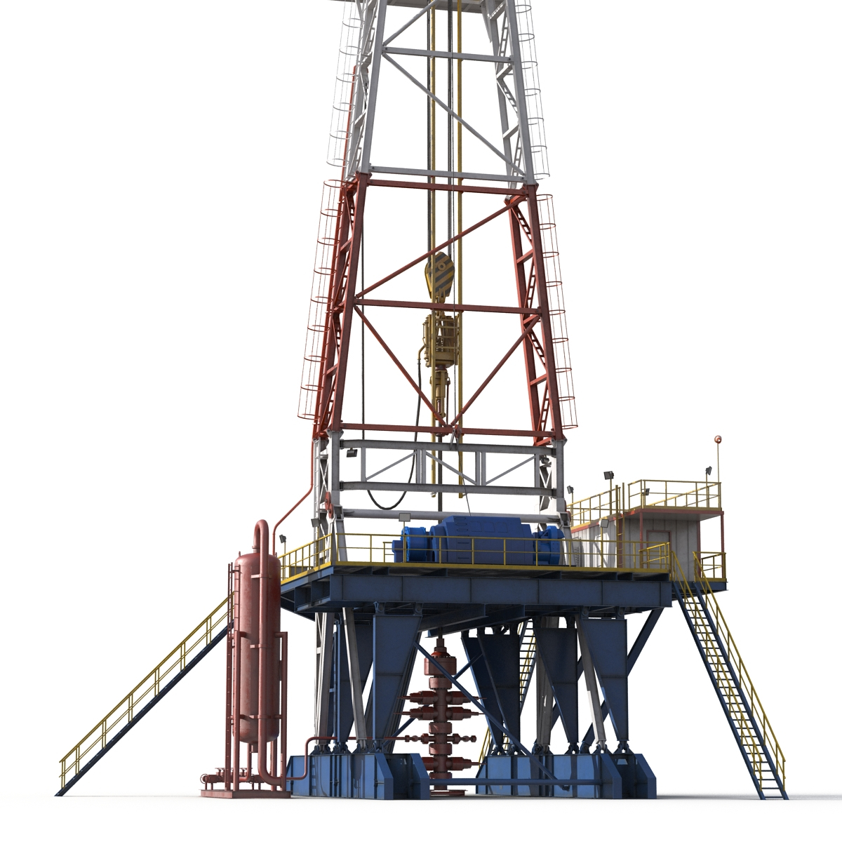 Oil production equipment 2 3D model - TurboSquid 1184016