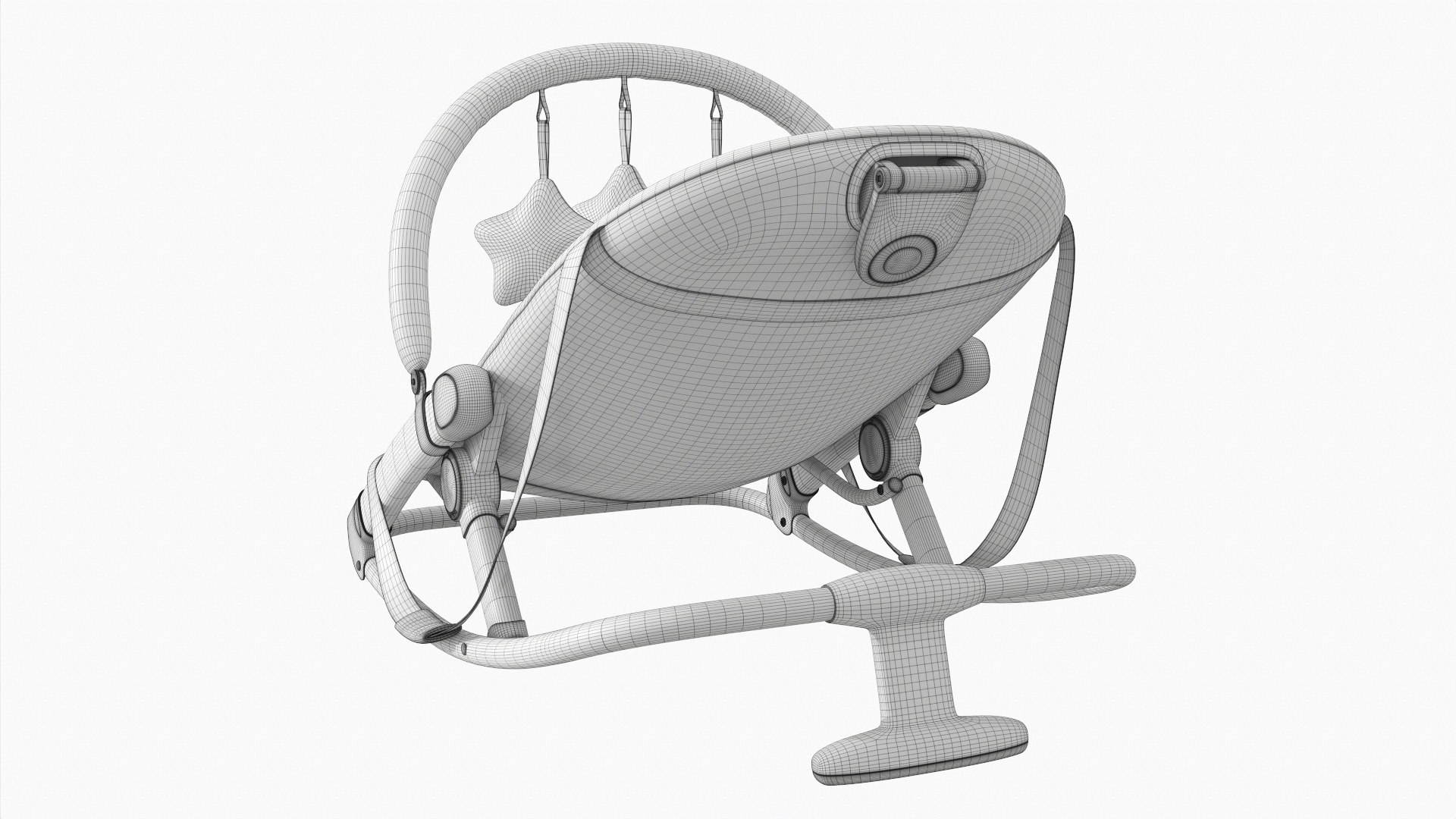 Fold Rocker With Toys 3D Model - TurboSquid 1825009