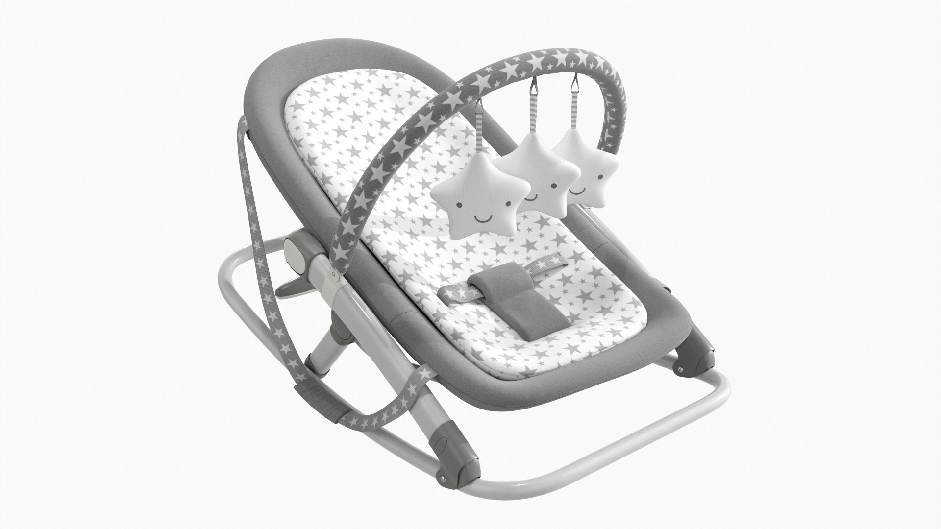 Fold Rocker With Toys 3D Model - TurboSquid 1825009