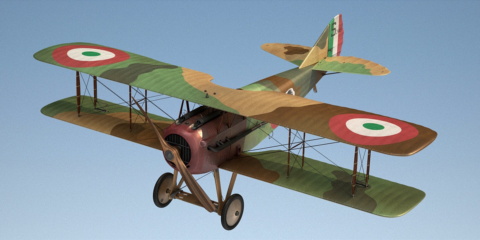 Spad S Xiii Baracca 3D - TurboSquid 1419318