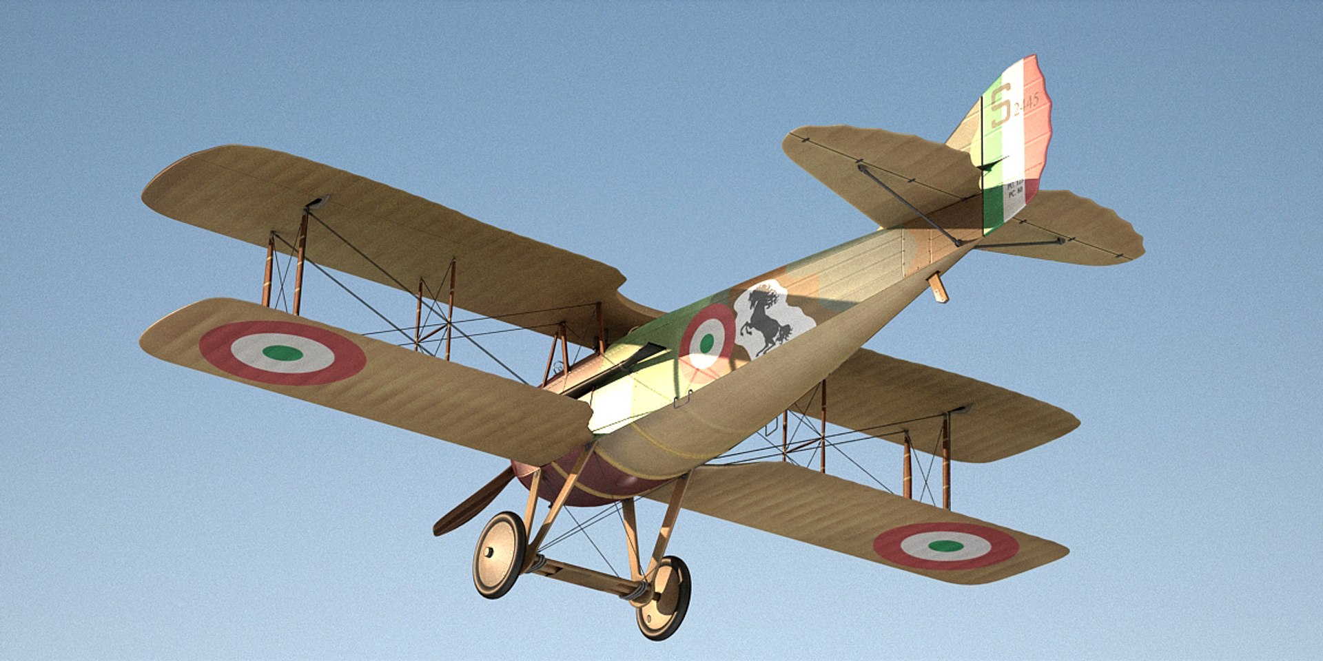 Spad S Xiii Baracca 3D - TurboSquid 1419318