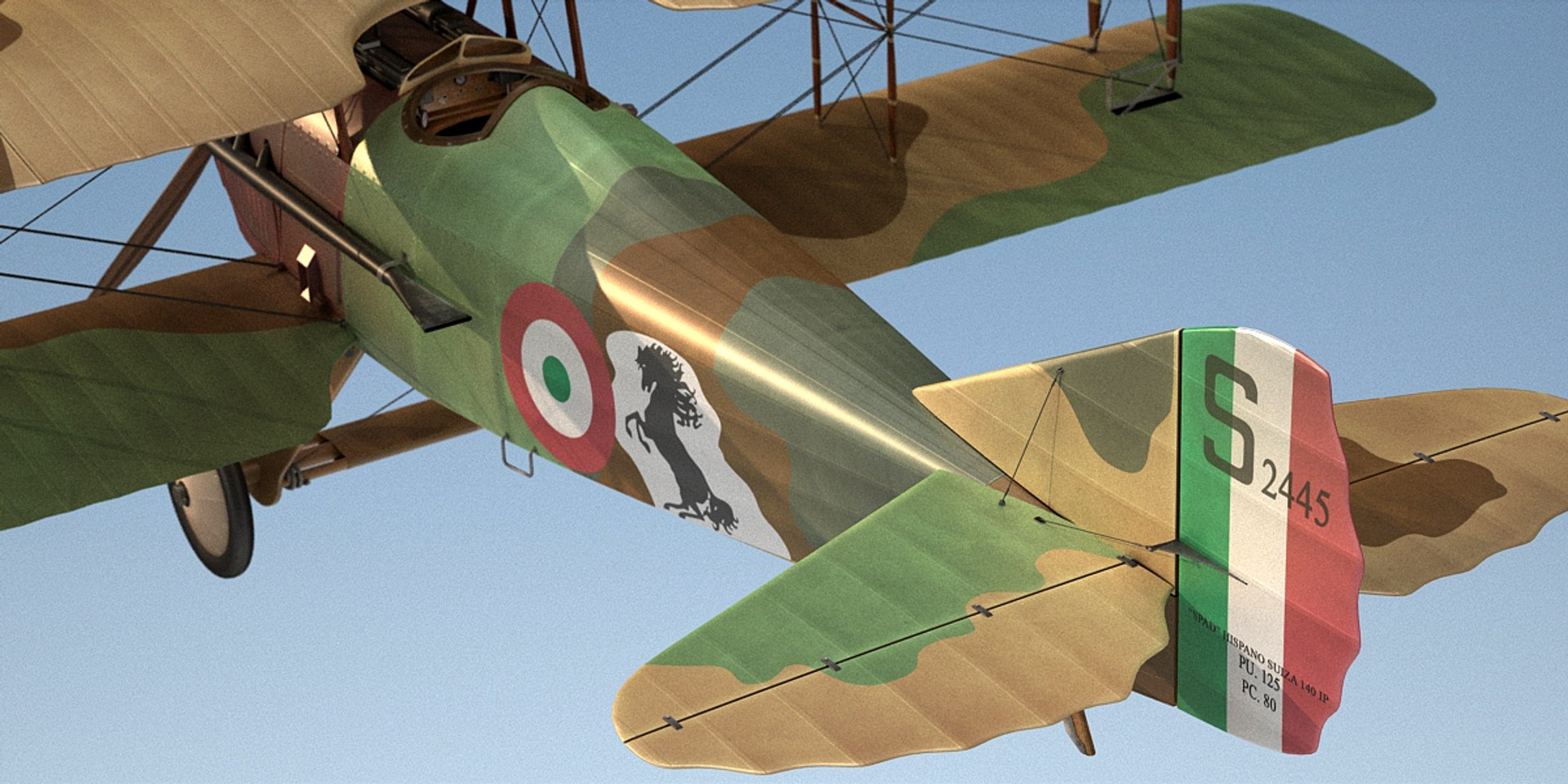 Spad S Xiii Baracca 3D - TurboSquid 1419318