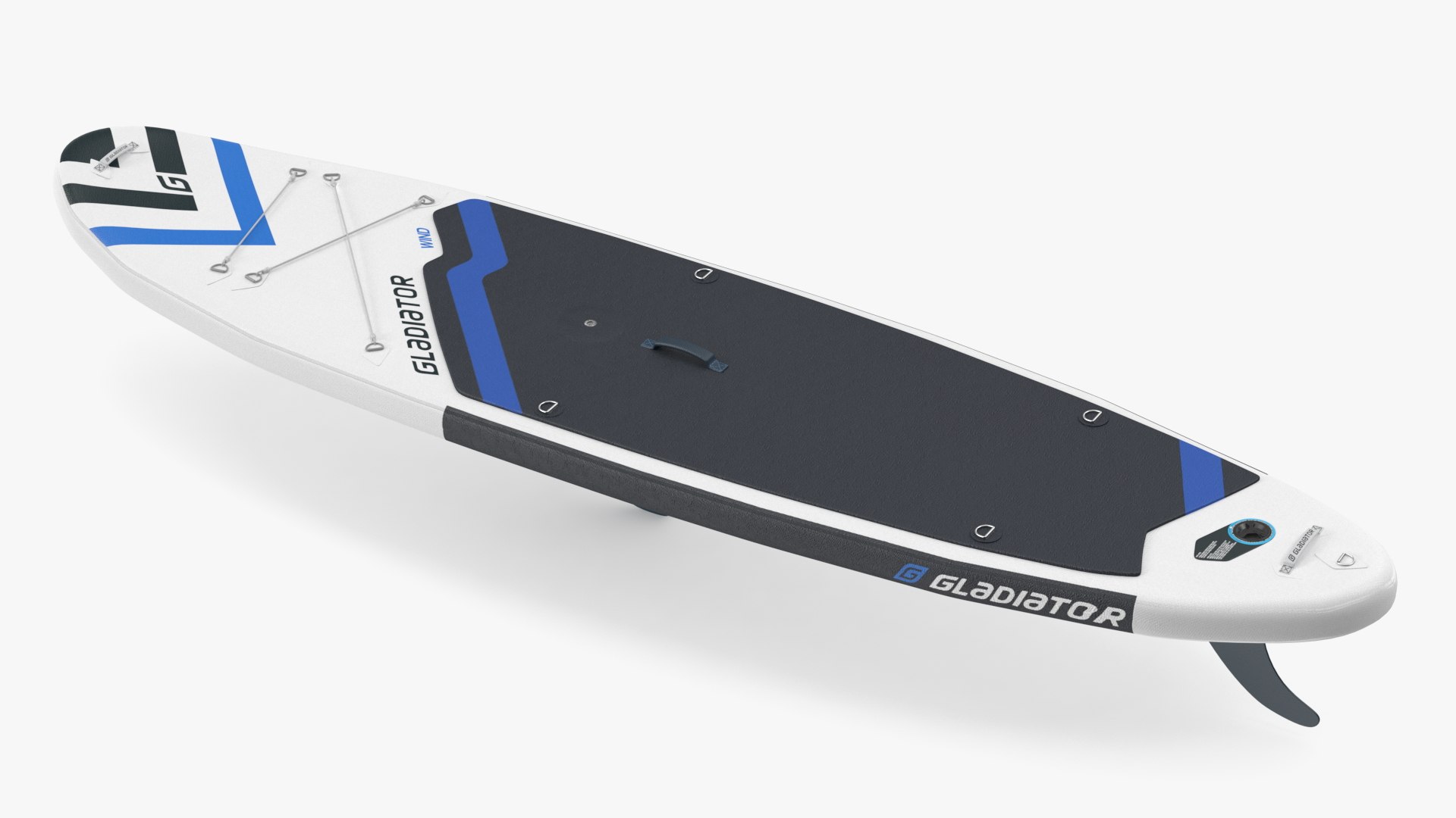 SUP Board Gladiator White 3D Model - TurboSquid 2063683