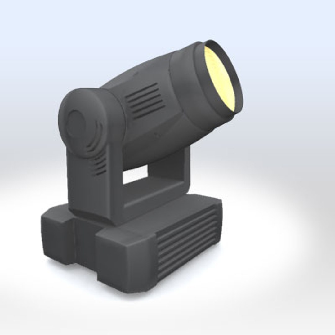 3d Model Light Moving Head