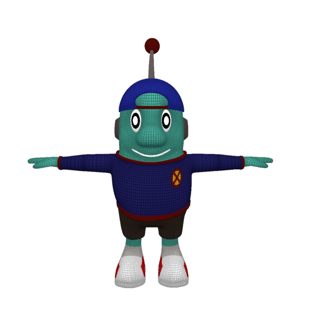3D Cute Alien Character Model - TurboSquid 1292739