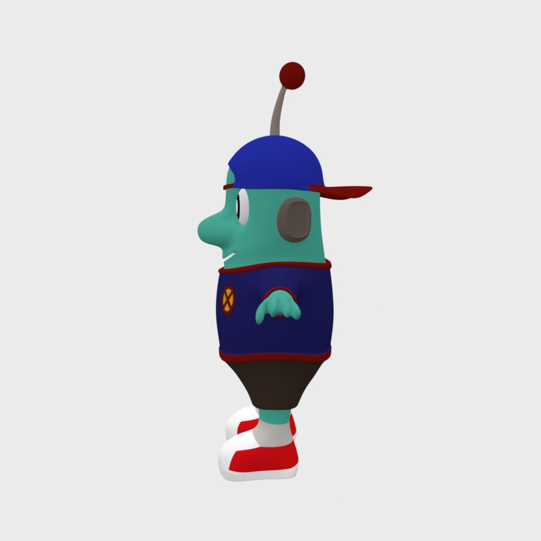 3D Cute Alien Character Model - TurboSquid 1292739