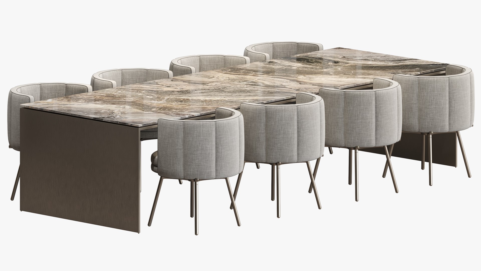 3D LINHA Table By MINOTTI Model - TurboSquid 2008265