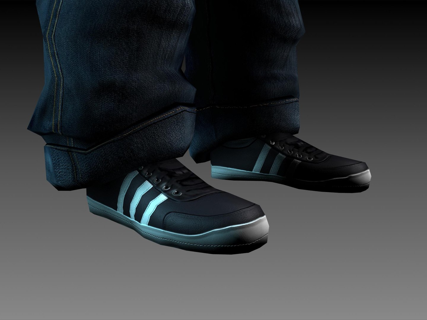 3d Character Rapper Model