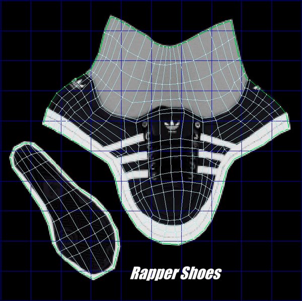 3d character rapper model