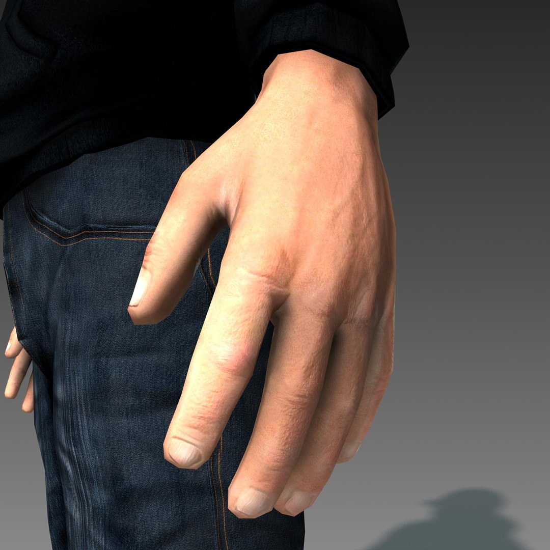 3d Character Rapper Model