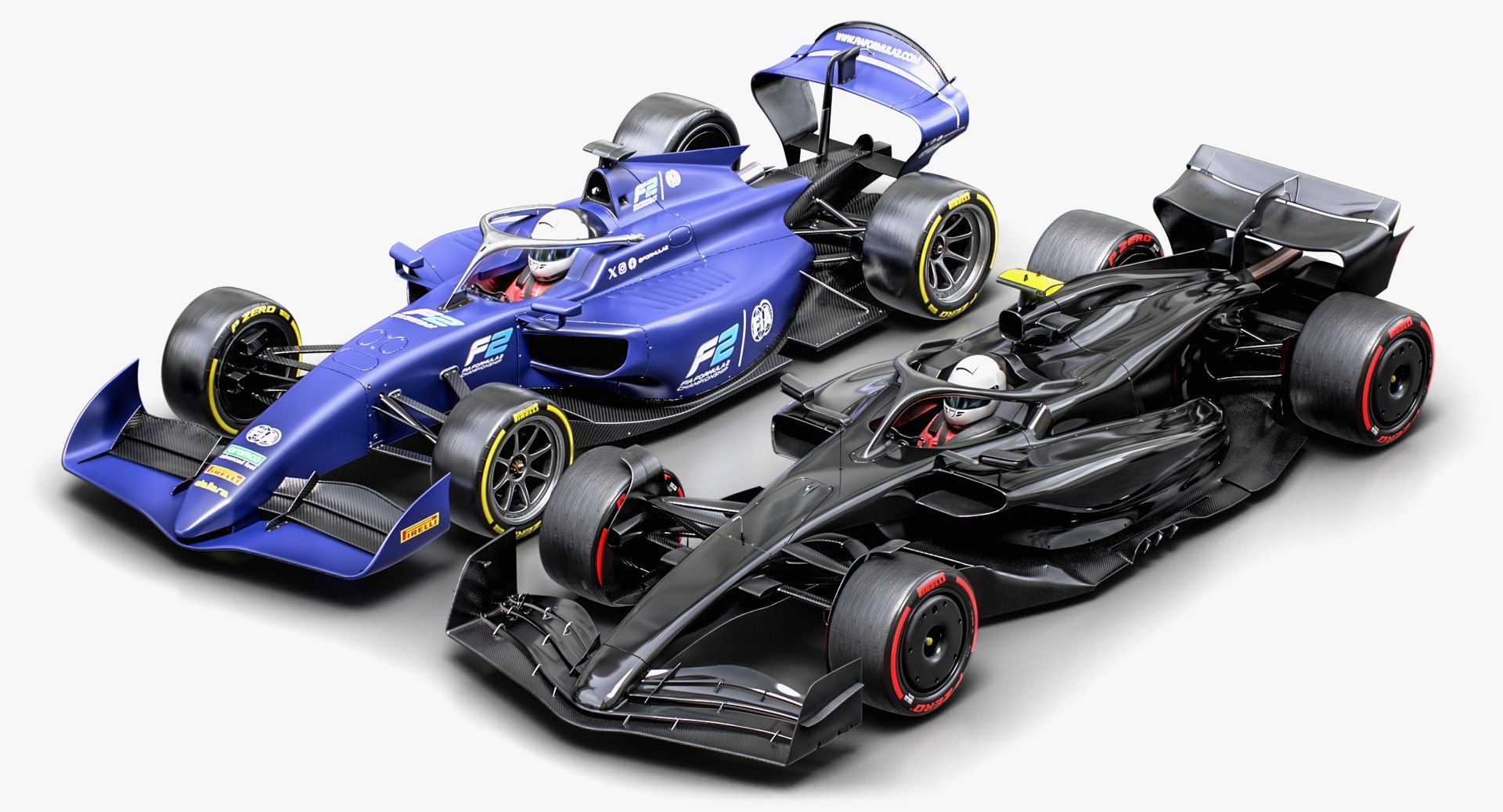 3D Formula 1 2 Season 2024 F1 Race Car Collection Model - TurboSquid ...