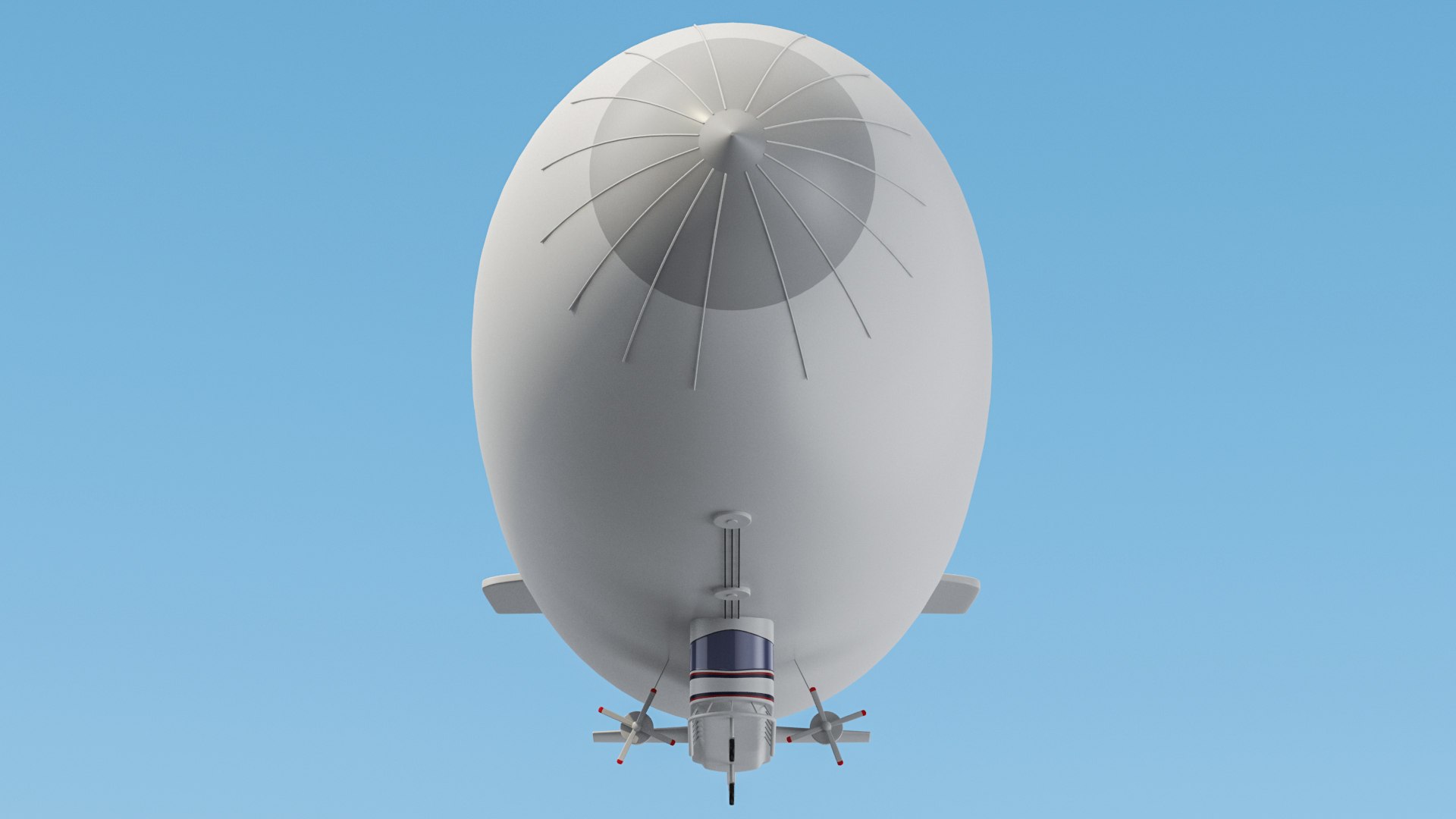 3D US Navy Blimp - TurboSquid 1826659