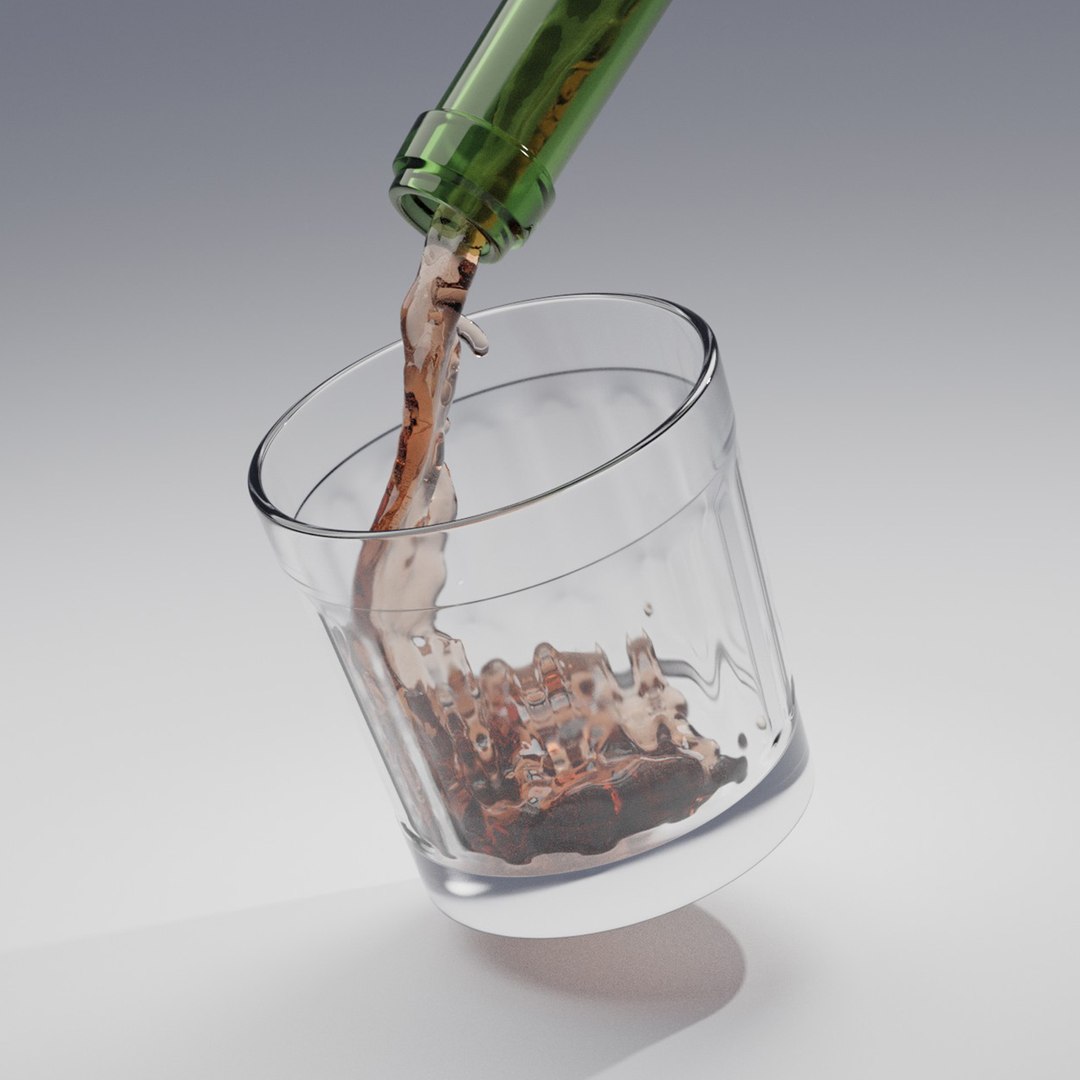 Glass With Liquid 3D - TurboSquid 1863590
