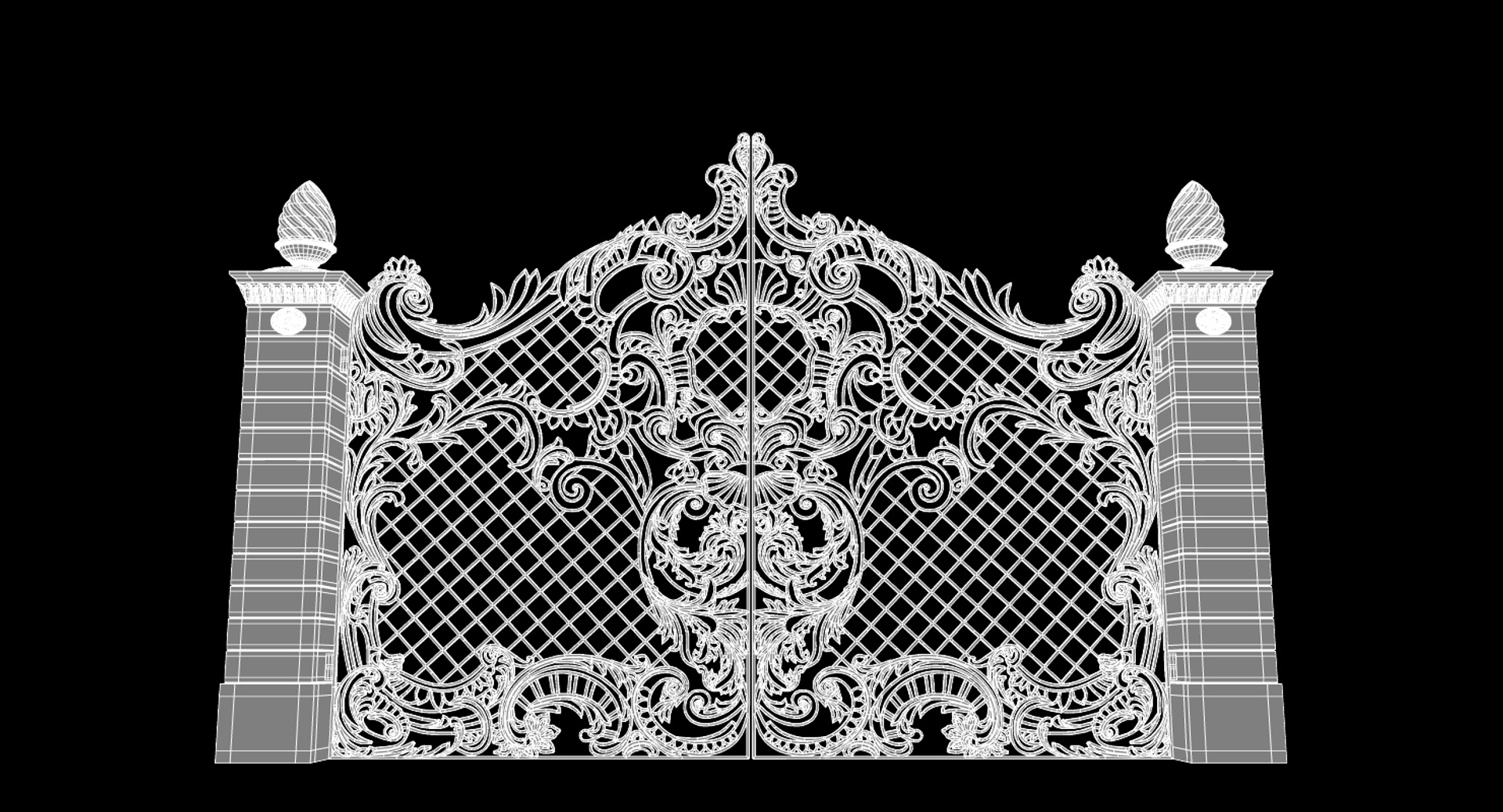 Gates X2 3D - TurboSquid 1277458