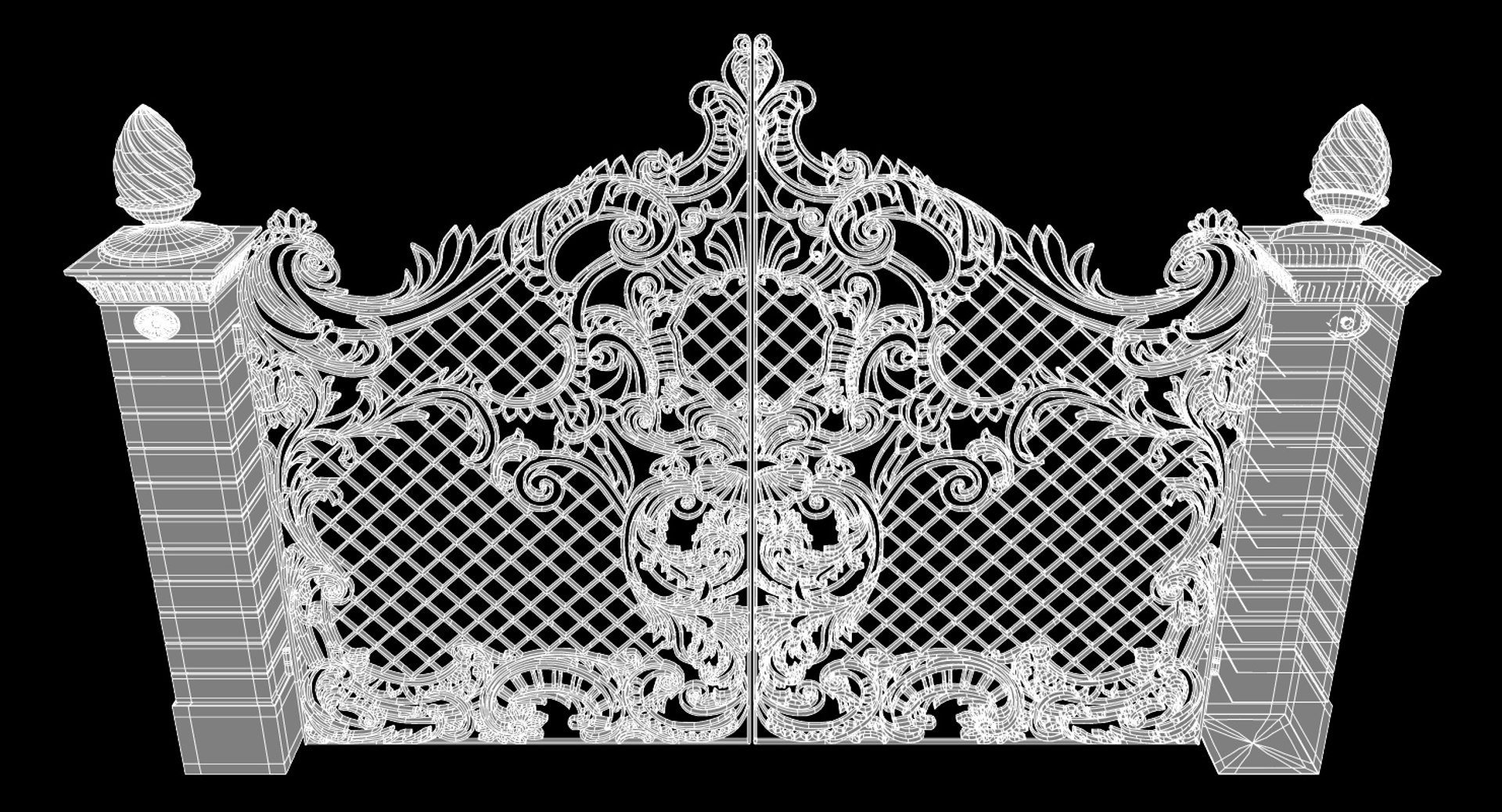 Gates X2 3D - TurboSquid 1277458